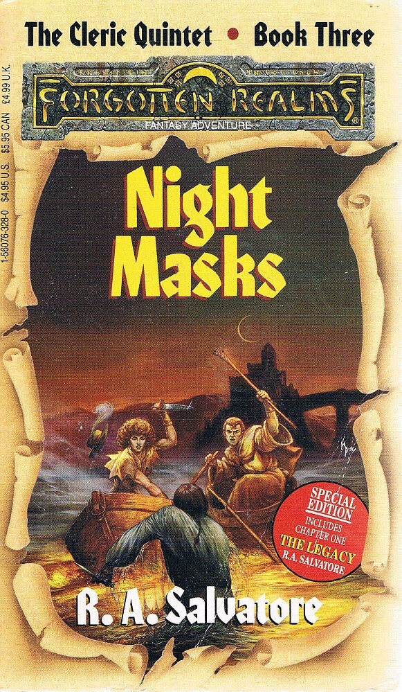 Night Masks. Forgotten Realms. The Cleric Quintet. Book Three Salvatore ...