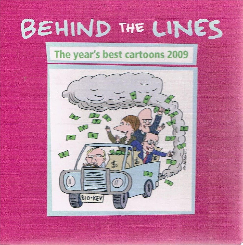 Behind The Lines. The Year's Best Cartoons 2009 | Marlowes Books