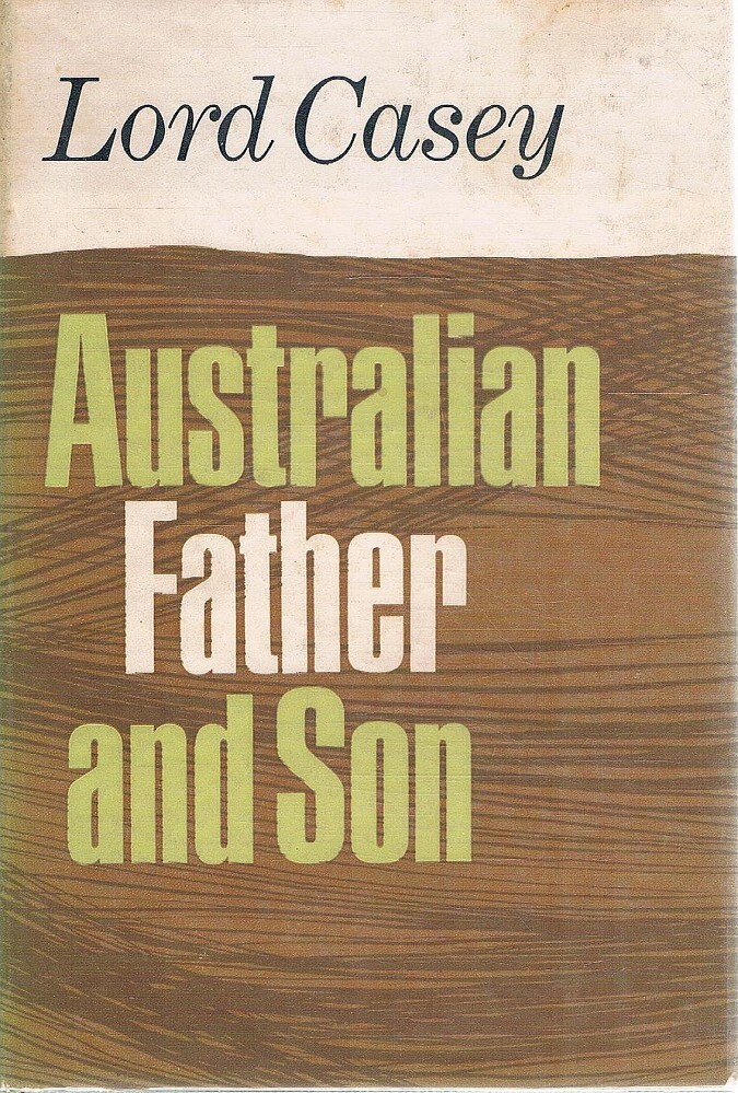 Australian Father And Son Lord Casey | Marlowes Books