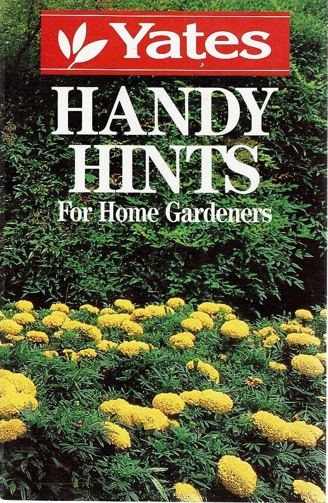 Yates Handy Hints For Home Gardeners | Marlowes Books