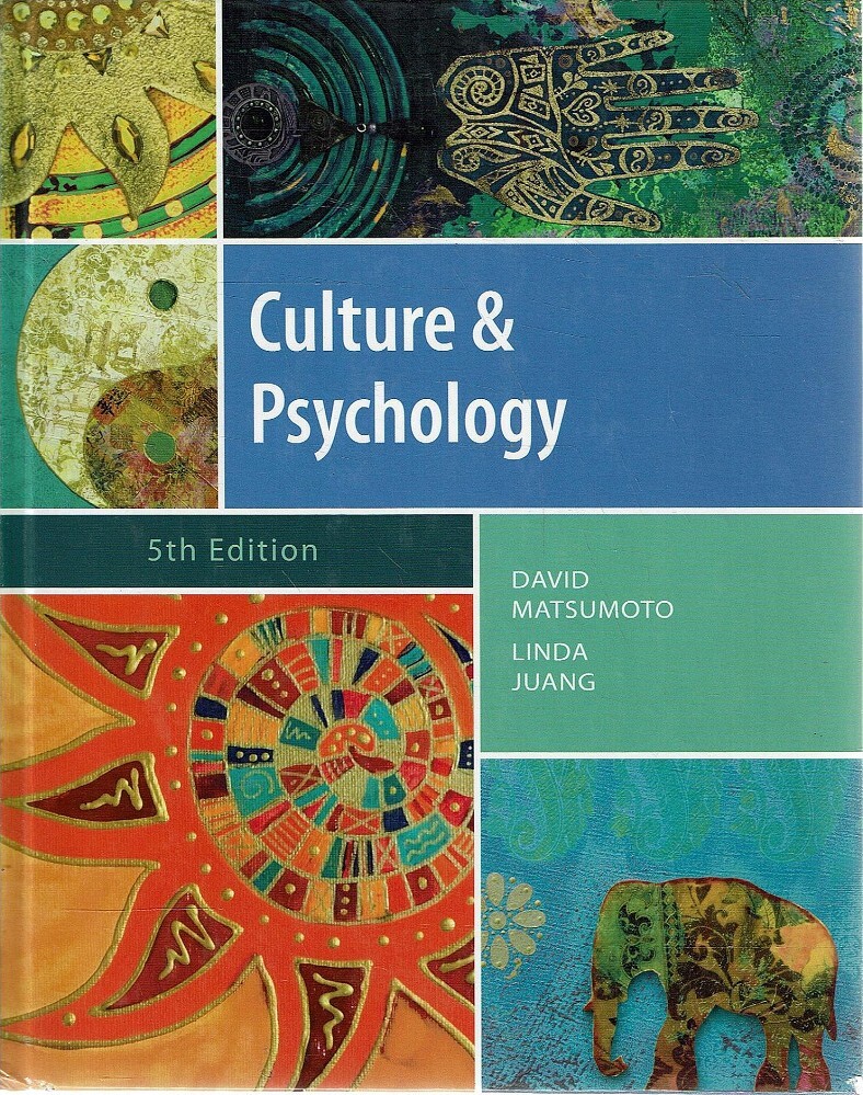 Culture And Psychology Matsumoto David, Juang Linda | Marlowes Books