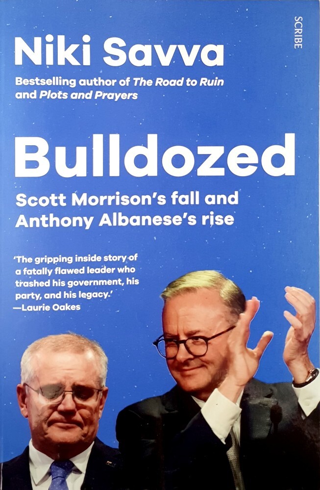 Bulldozed Niki Savva | Marlowes Books