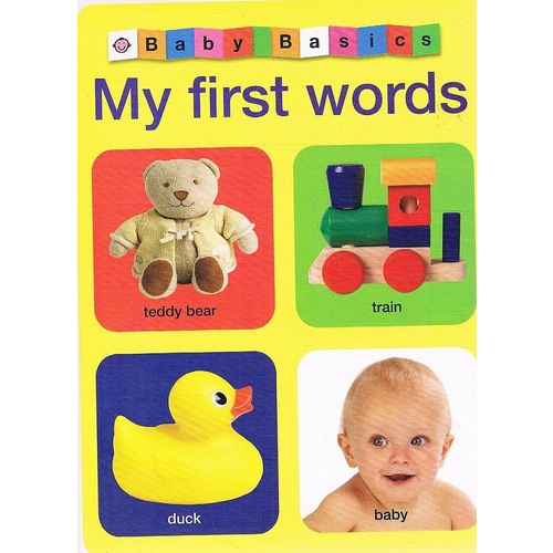 My First Words (Board Book) | Marlowes Books