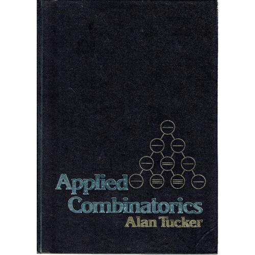 Applied Combinatorics Tucker Alan | Marlowes Books Applied Combinatorics Tucker Alan | Marlowes Books