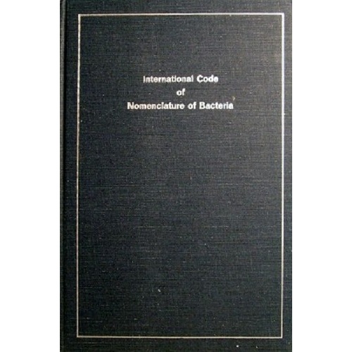 International Code Of Nomenclature of Bacteria Lapage S.P, Sneath P.H.A ...